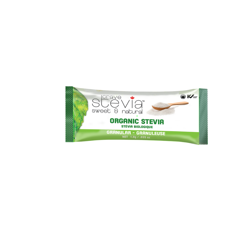 Organic Inulin and Stevia Powder Stick Pack – Crave Stevia